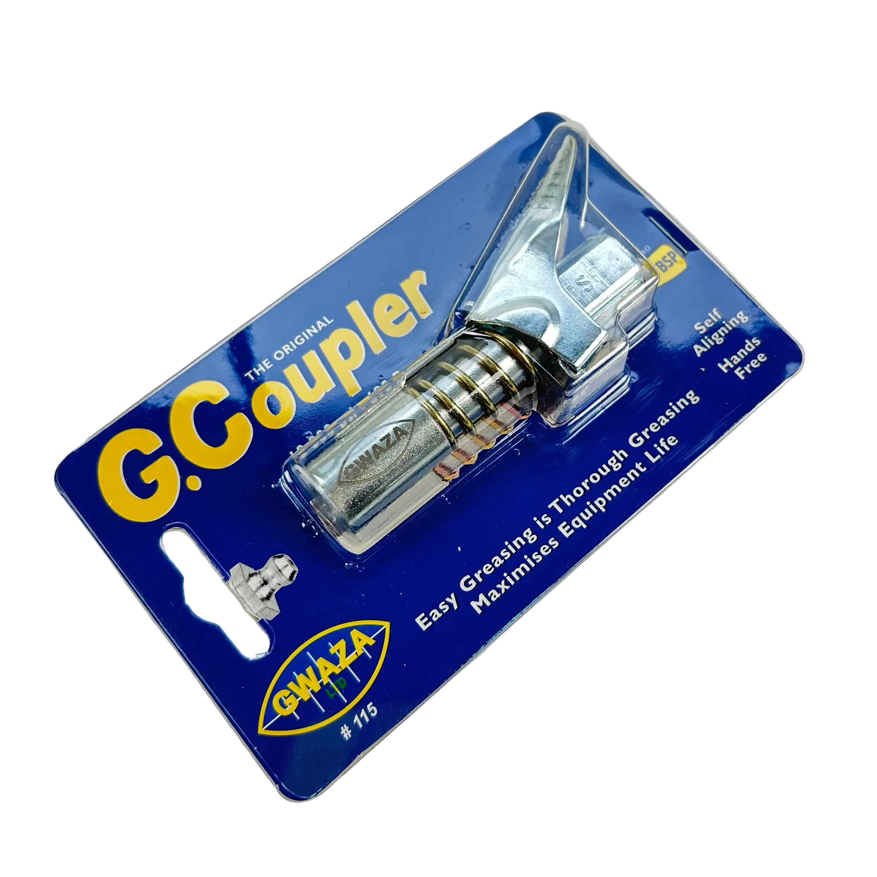 Genuine G-Coupler | Grease Gun Coupler | ⅛” BSP – KD Plant & Machinery