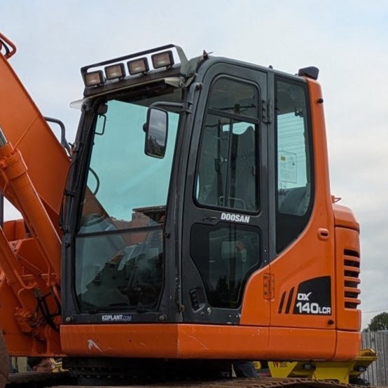 Doosan DX Cab Glass | DX – KD Plant & Machinery